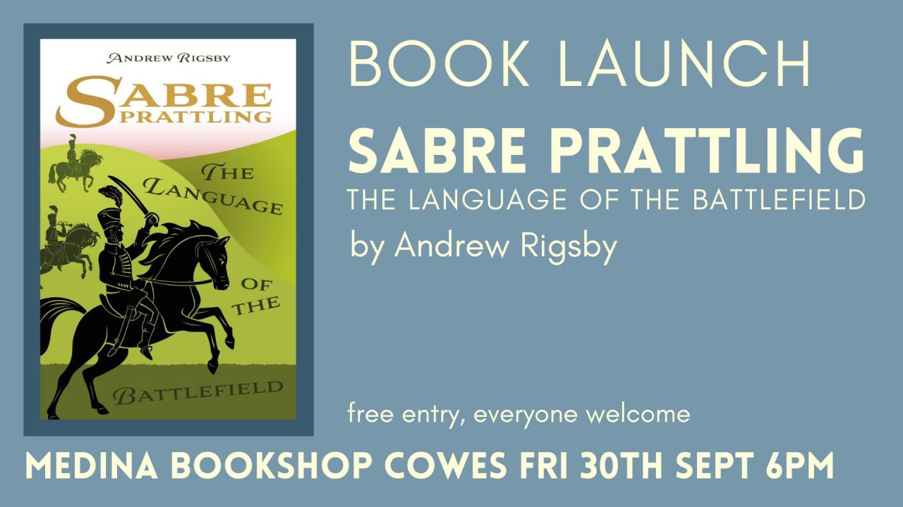 BOOK LAUNCH: Sabre Prattling by Andrew Rigsby - Medina Book Shop