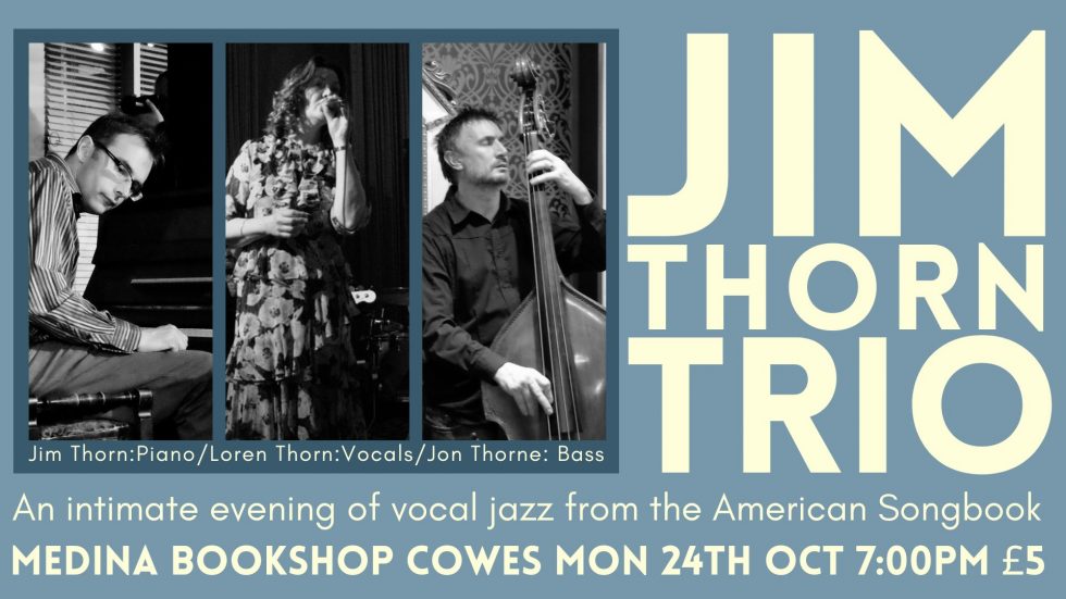 Music Monday with The Jim Thorn Trio - Medina Book Shop