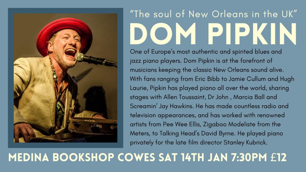 The Soul Of New Orleans Piano: Dom Pipkin NOW AT ISLAND SAILING CLUB ...